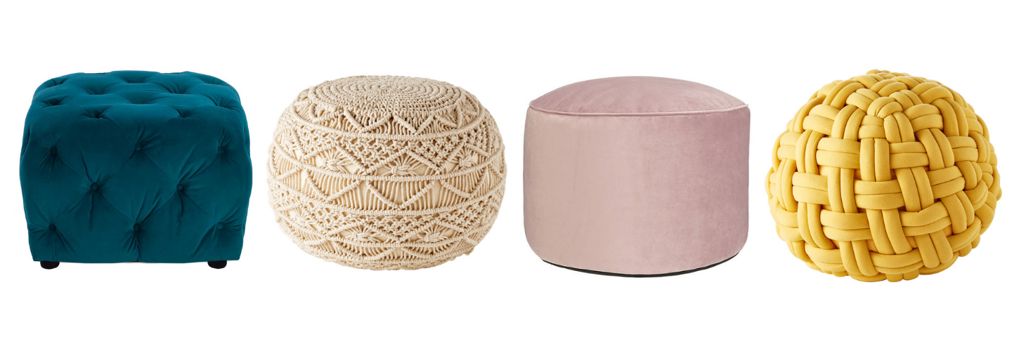 12 on trend foot stools and pouffes | When It Alteration Finds